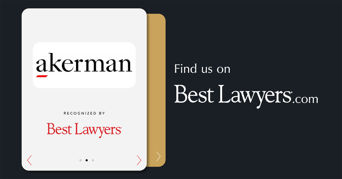 Akerman LLP - United States Firm | Best Lawyers
