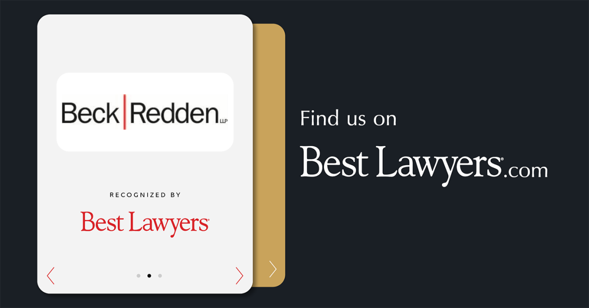 Beck Redden LLP - United States Firm | Best Lawyers