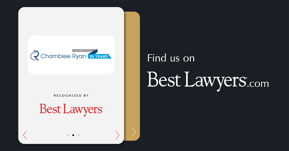 Chamblee Ryan PC - United States Firm | Best Lawyers