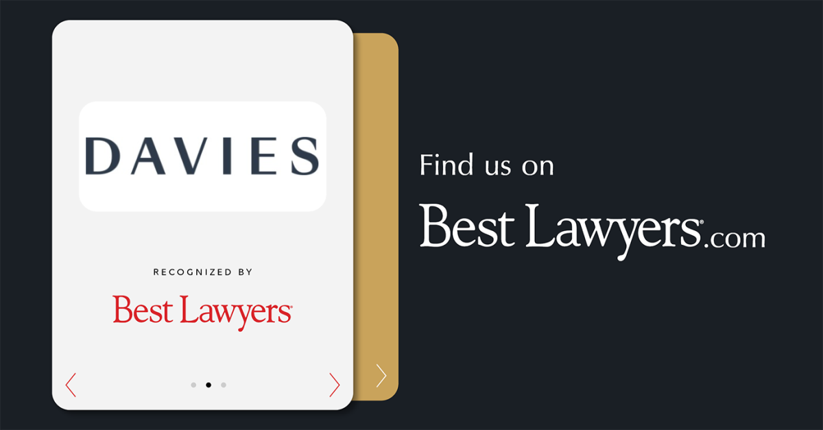 Davies Ward Phillips & Vineberg LLP - Canada Firm