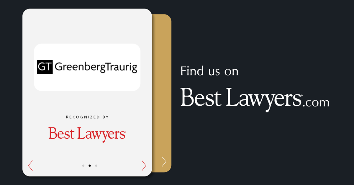 Greenberg Traurig - Germany Firm | Best Lawyers