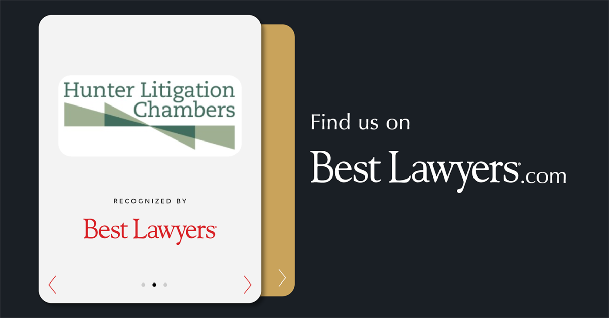 Hunter Litigation Chambers - Canada Firm | Best Lawyers