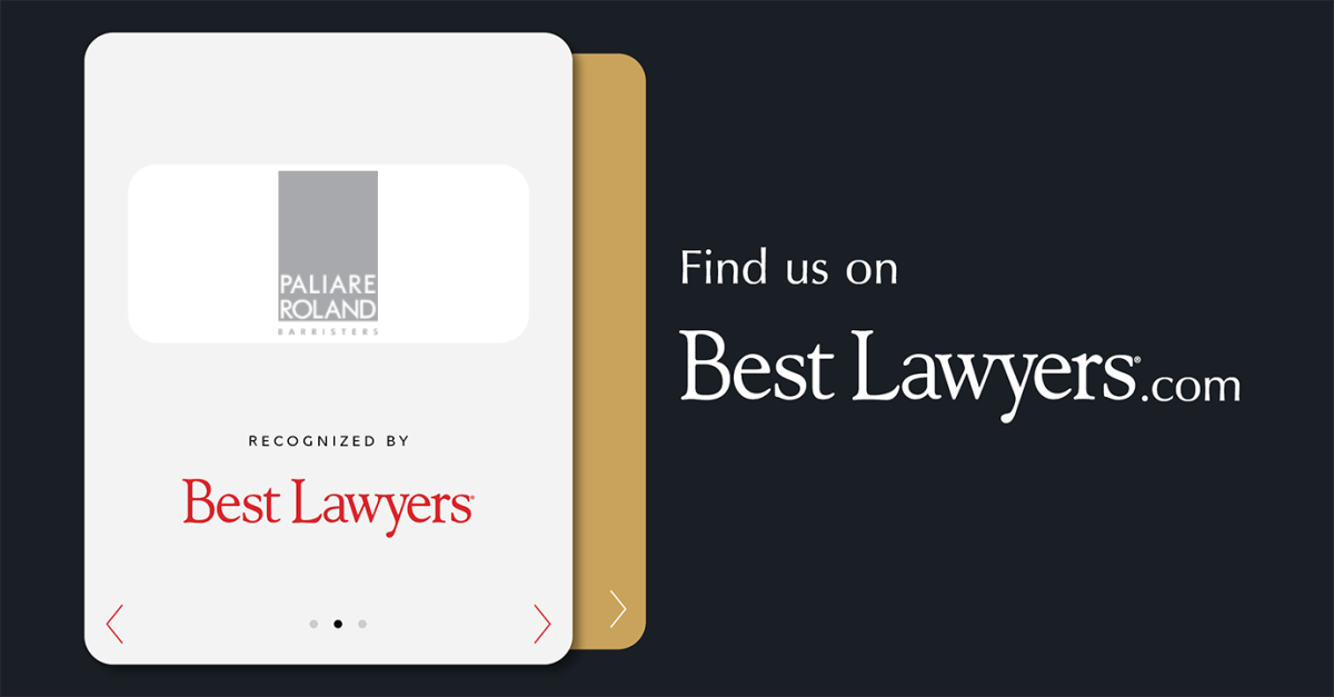 Paliare Roland Rosenberg Rothstein LLP - Canada Firm