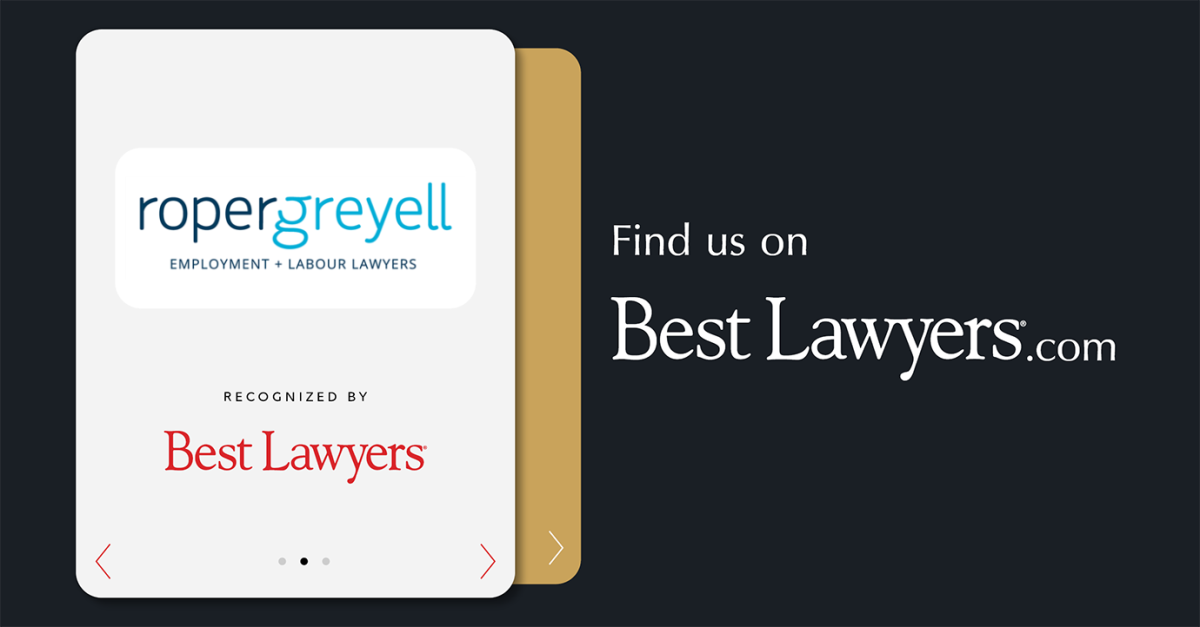 Roper Greyell LLP - Canada Firm | Best Lawyers